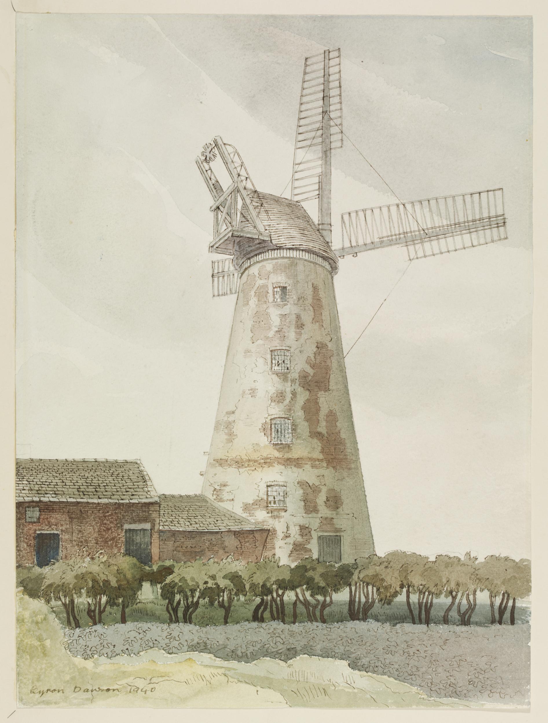 Clifton Windmill, near Preston – Lancashire Past