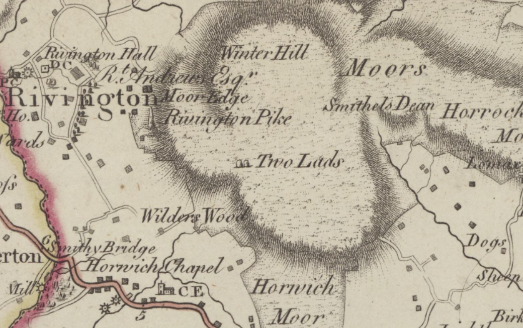 Two Lads, Rivington near Horwich – Lancashire Past
